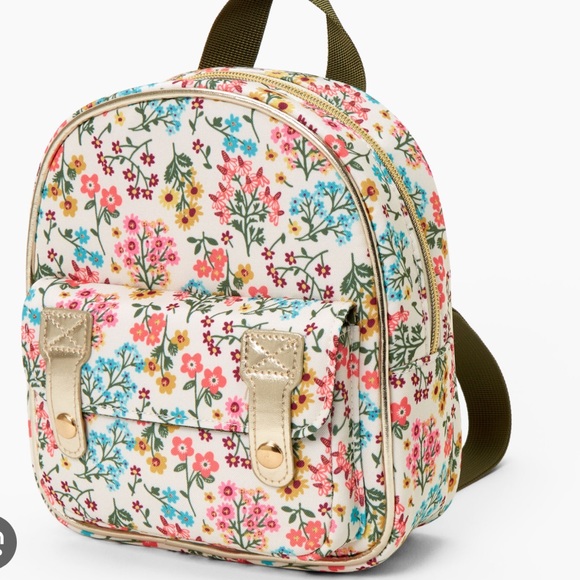 Claire's | Accessories | Claires Little Girl Mini Backpack Floral ...